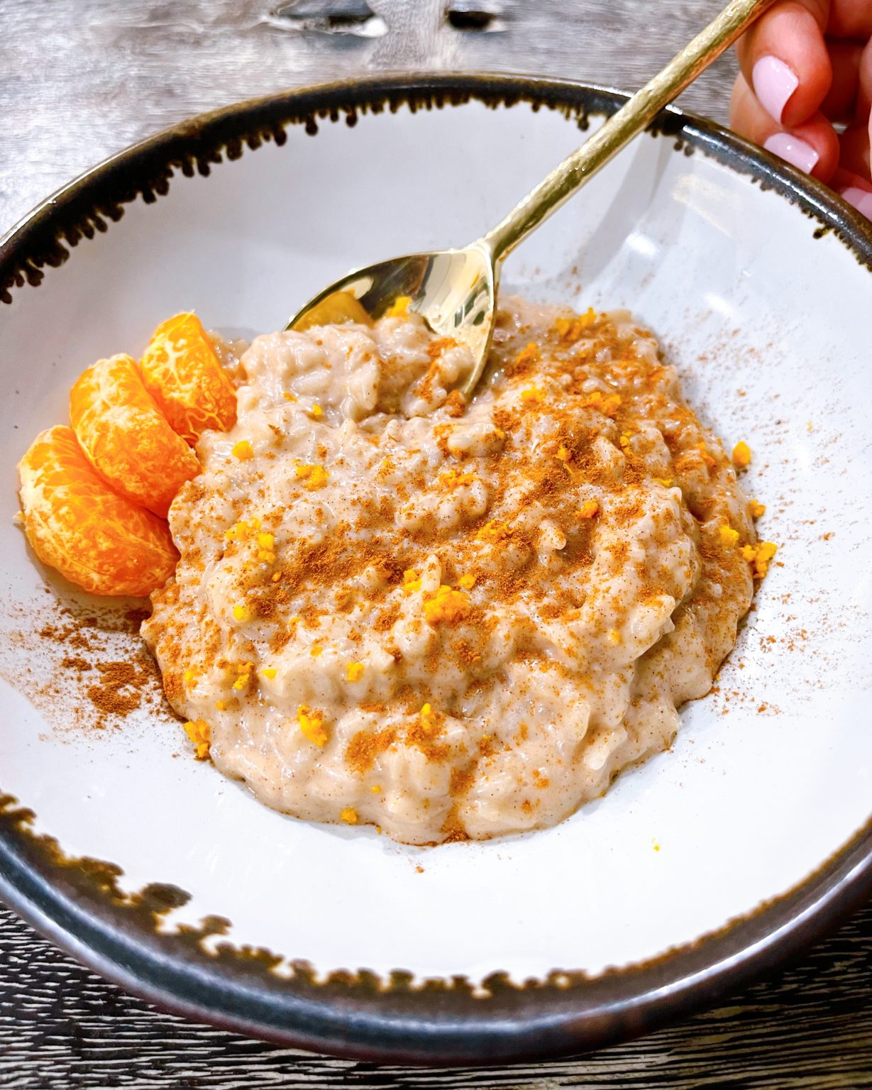 Bari's Creamy Vegan Rice Pudding - Jennifer Gabel Health